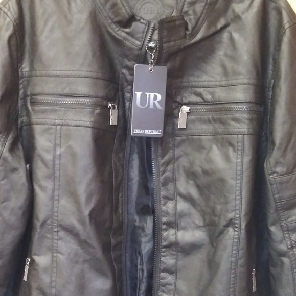 Urban Republic | Jackets & Coats | Mens Urban Republic Fauxleather ...